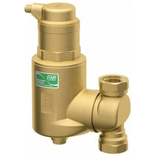 Деаэратор Far с поворотным соединением 1 1/4"