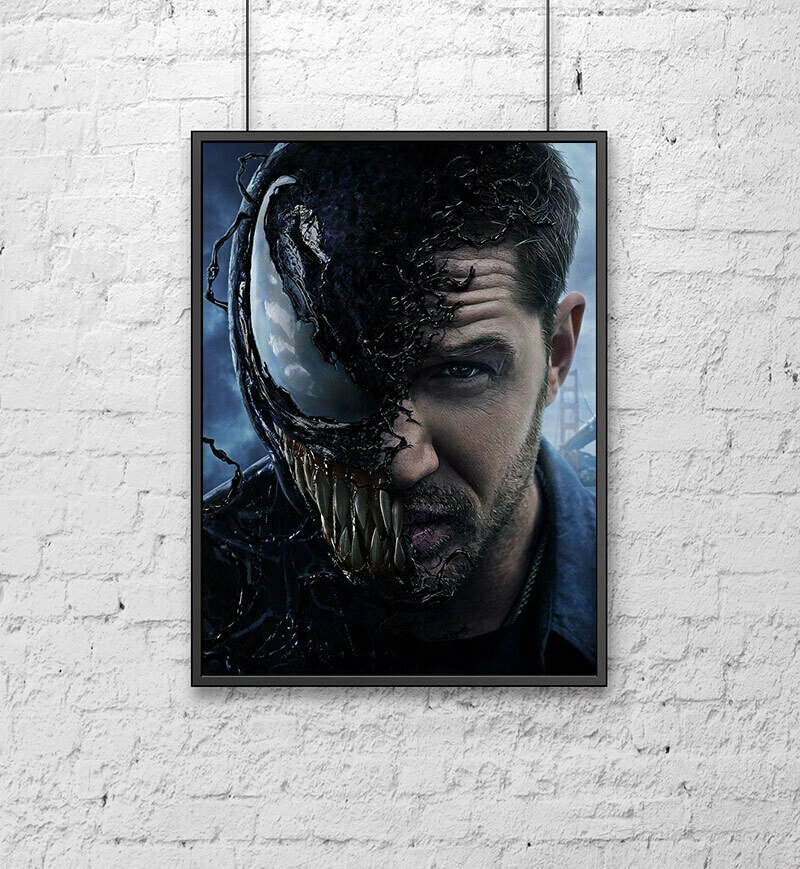 Постер для интерьера на стену (30х40 см). Кино Веном (Venom)