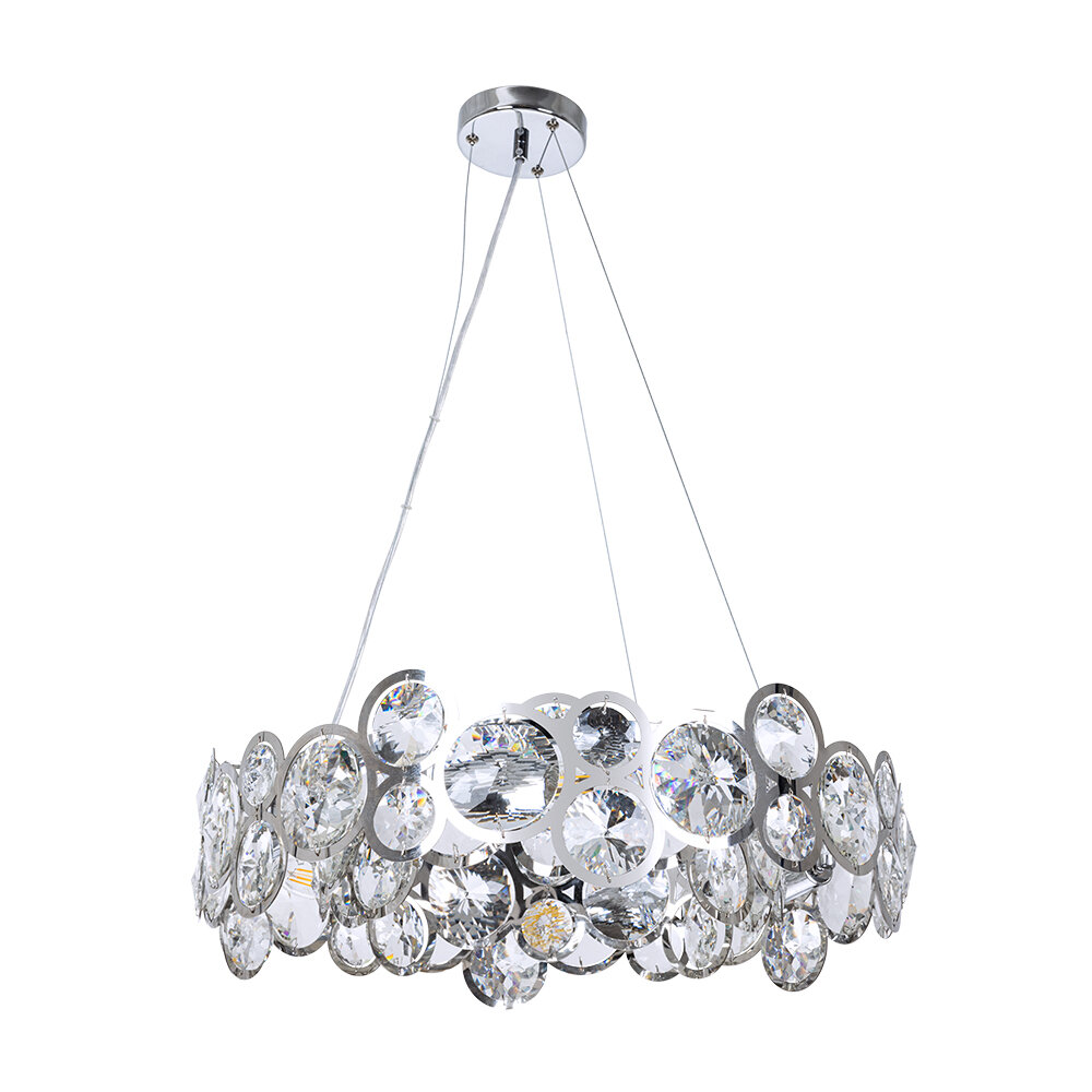 Подвесная люстра Arte Lamp SARAH A1062SP-6CC, E14, 40Вт, хром