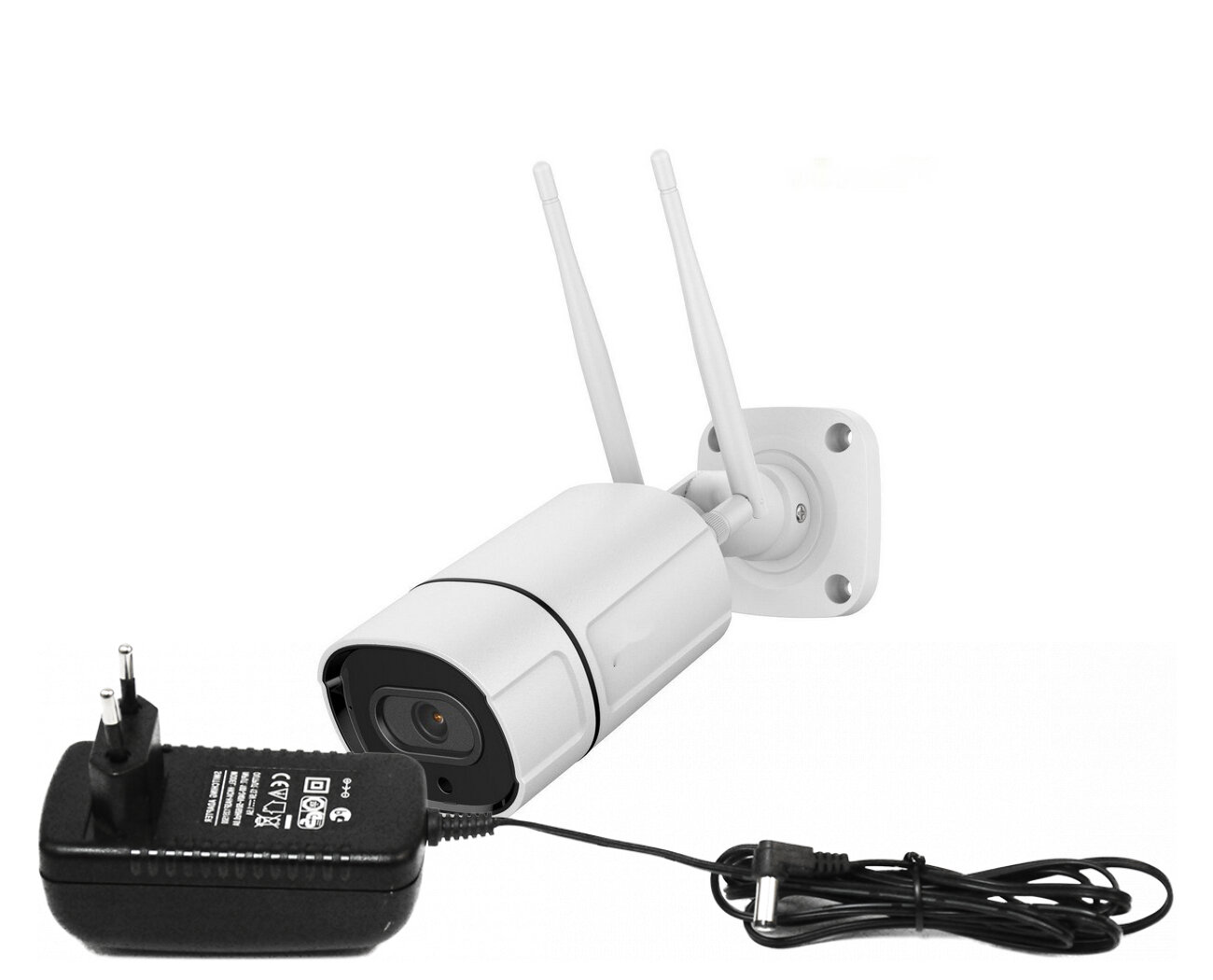 Уличная 5-мегапиксельная Wi-Fi IP-камера KDM Mod:248-AW5-(8G) (S21272LU) (Матрица 5 Mп. Запись на SD карту 128 Гб. Детекция людей в кадре)