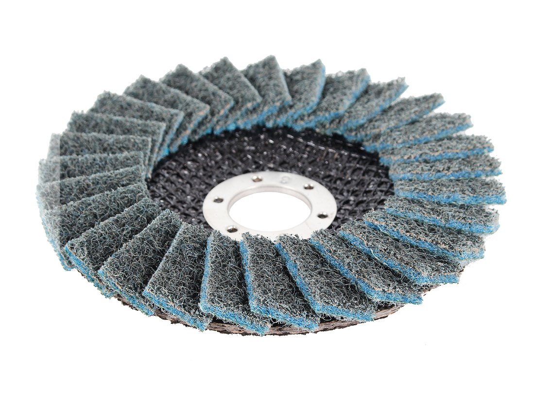 Круг для УШМ зачистной 125мм Scotch-Brite синий AR-12125-3 ANROKEY