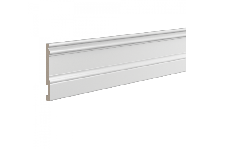 Плинтус Ultrawood 14х133 мм напольный высокий фигурный Ультравуд Base 002 (Ultrawood) 1 метр
