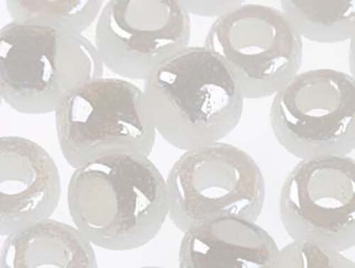 Бисер Preciosa 47102 Жемчужный молочный (10/0) 2.3 мм, 5 г, цена за 2 уп.