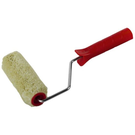 Миди-валик Зубр Мастер "синтекс" малярный в сборе, бюгель 6 мм, 30х100 мм, 03503-10