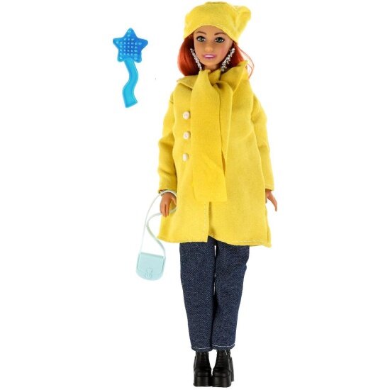 Кукла Карапуз 66001B1-F4-S-BB София беременная с аксессуарами 29 см