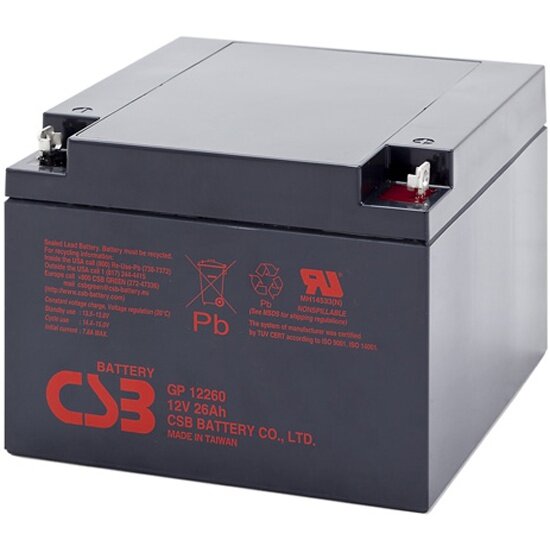 Аккумуляторная батарея для ИБП Csb GP12260 12V 26Ah