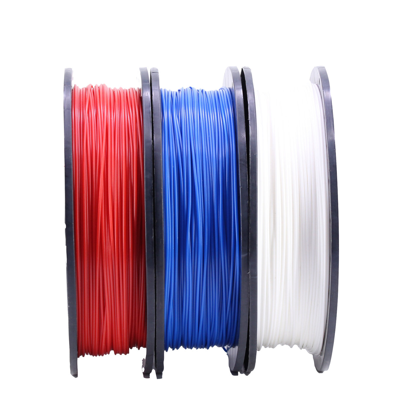 Набор из ABS пластик для 3Д печати "НИТ" синий, красный, белый (1,5 кг)