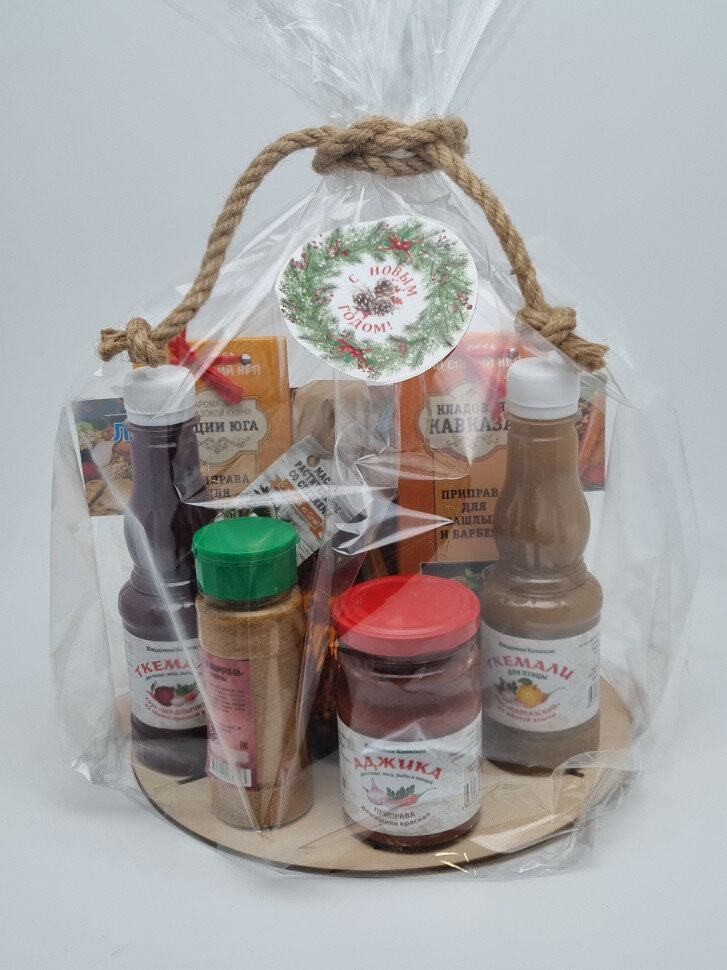 Набор 389 со специями для шашлыка с новым годом