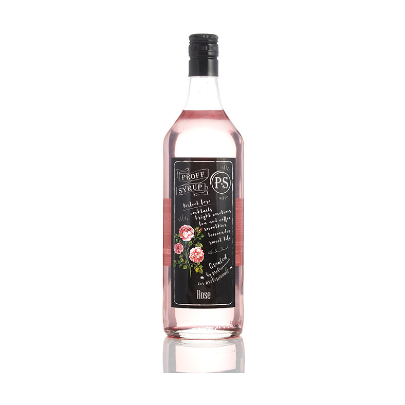 Сироп ProffSyrup "Роза" 1,0л (стекло)