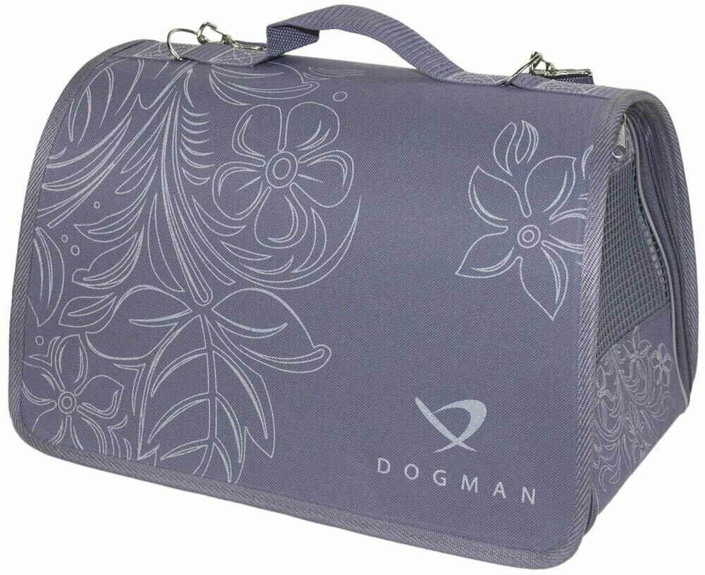 Dogman Сумка-переноска теплая с мехом Лира №2 цвет-микс 40х25х24