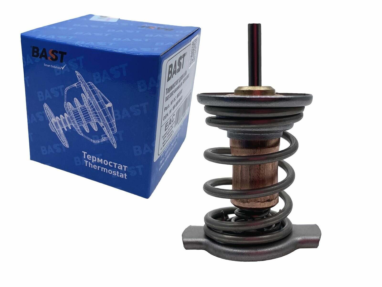 Термостат ВАЗ 21082 термоэлемент ОЕМ 21082-1306100 BAST арт. BC 9032 009