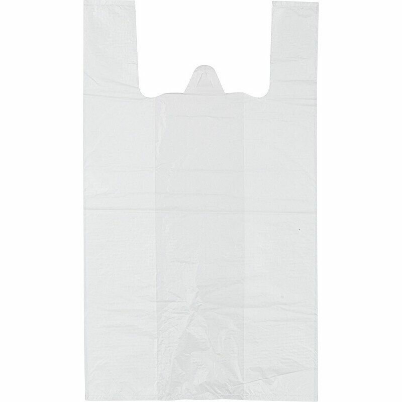 Пакет-майка Белый, 15 мкм, 100 шт