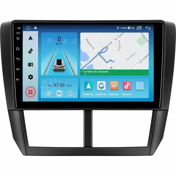 Магнитола Epic T18 Subaru Forester 3 SH 2007-2013, Impreza GH и GE 2007-2011 - Android 12 - Процессор 8 ядерный - Память 4+64Gb - Carplay - DSP - Sim