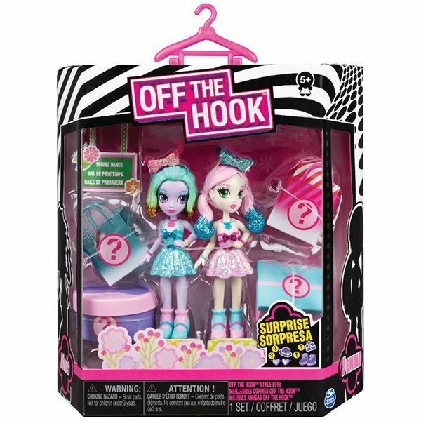 Off the Hook - Набор кукол "Стильные лучшие подружки" (Весенний танец)