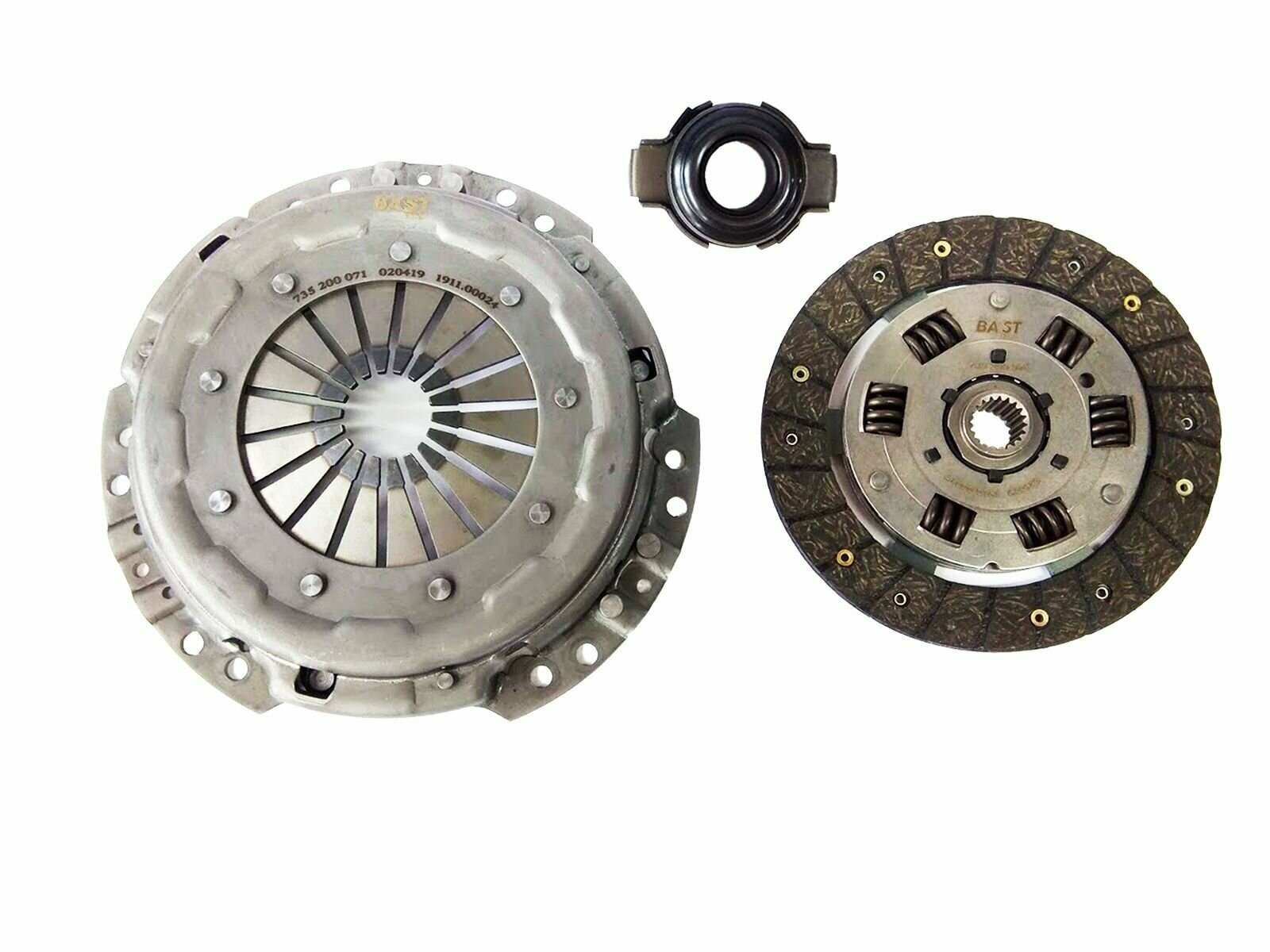 Сцепление в сборе ВАЗ 1118, 2170, 2190, 2110-12 (дв.1.6, 16-ти кл) ОЕМ 11186-1601000 BAST CLUTCH арт. 735200071