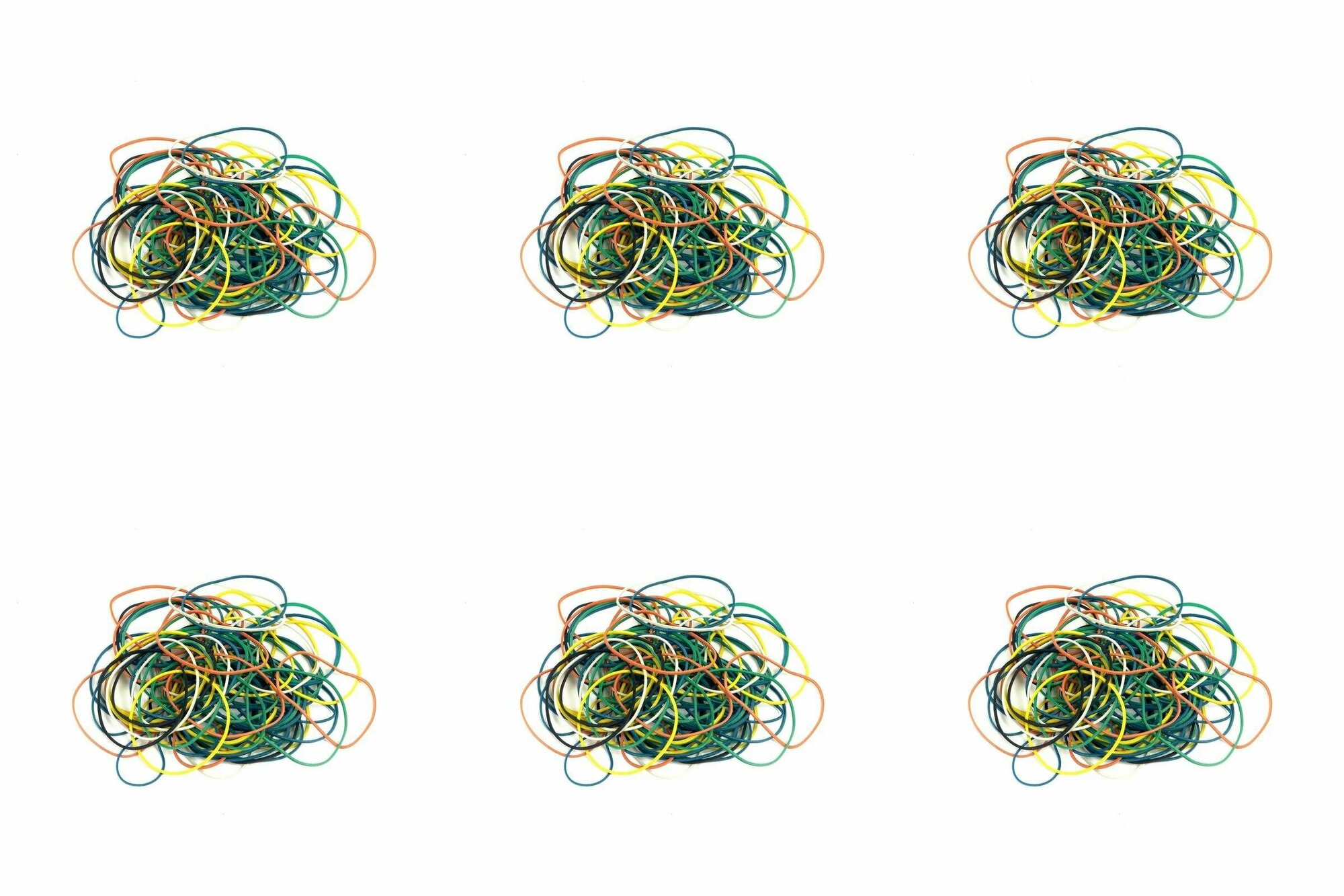 Attache Резинка канцелярская Универсальная, 50 г, 60 мм, 6 шт