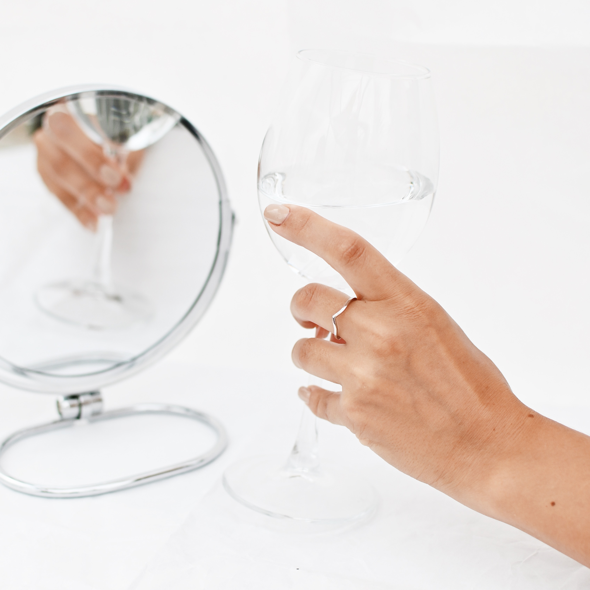 Кольцо на фалангу, серебро, 925 проба