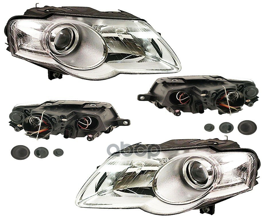 Фара правая! электр. линзованная H-Type VW Passat all 05> TYC арт. 20A733052B