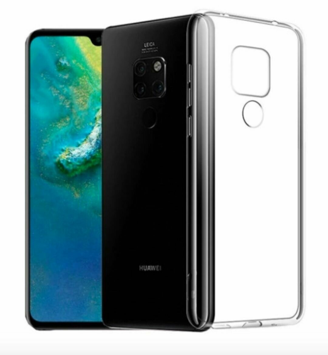 Силиконовый прозрачный чехол для Huawei Mate 20, хуваей мейт 20