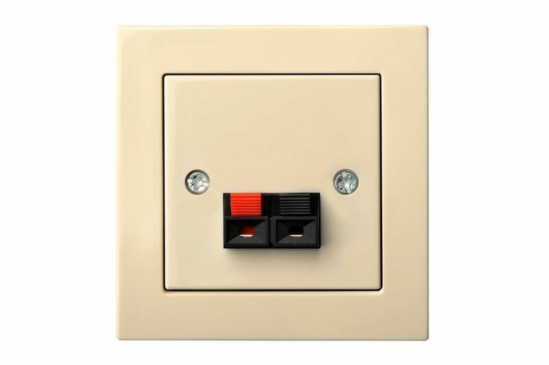 LIREGUS Аудио розетка Одноместная Бежевая LIREGUS EPSILON