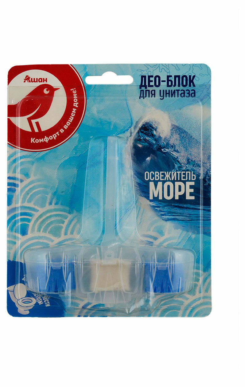 Подвесной блок для унитаза ашан Красная Птица море, 40 г