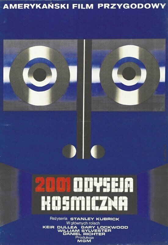 Плакат, постер 2001 год: Космическая одиссея (2001 A Space Odyssey), Стэнли Кубрик на бумаге, размер 21х30см