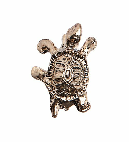 Фигурка-брошь кошельковая Черепаха мудрости (латунь) AM-2305 113-708691