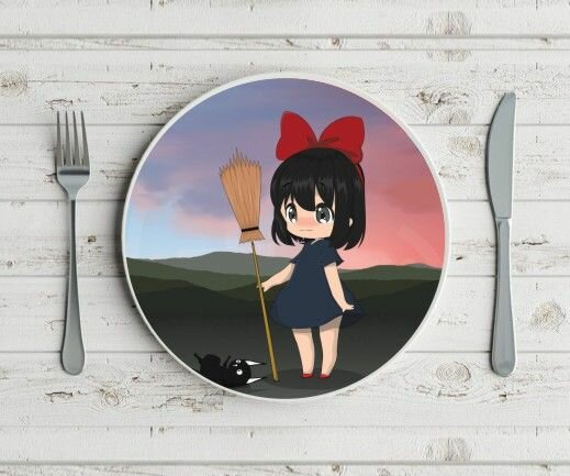 Тарелка Ведьмина Служба Доставки №12