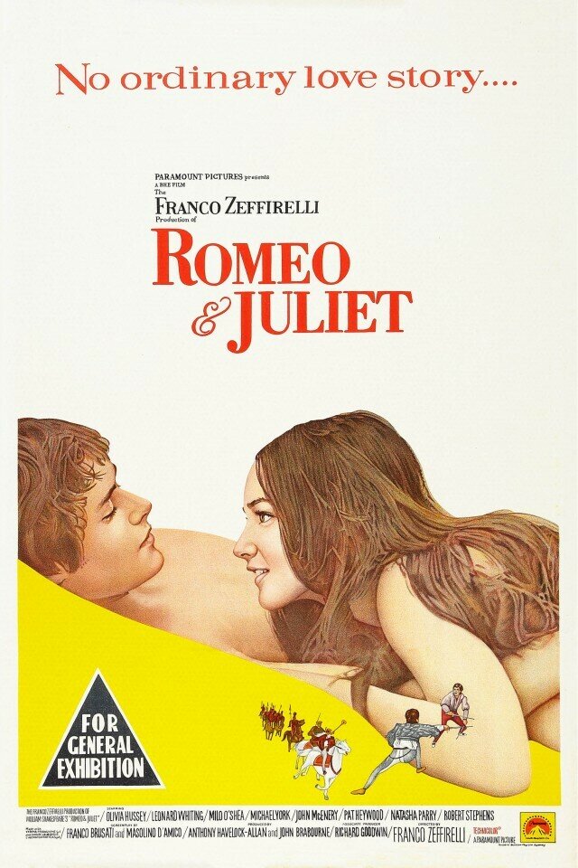 Плакат, постер Ромео и Джульетта/Romeo and Juliet на бумаге, размер 21х30см