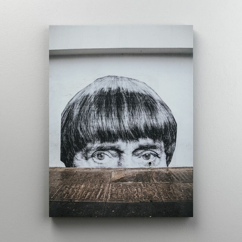 Интерьерная картина на холсте "Граффити - Уильям Дефо" размер 45x60 см