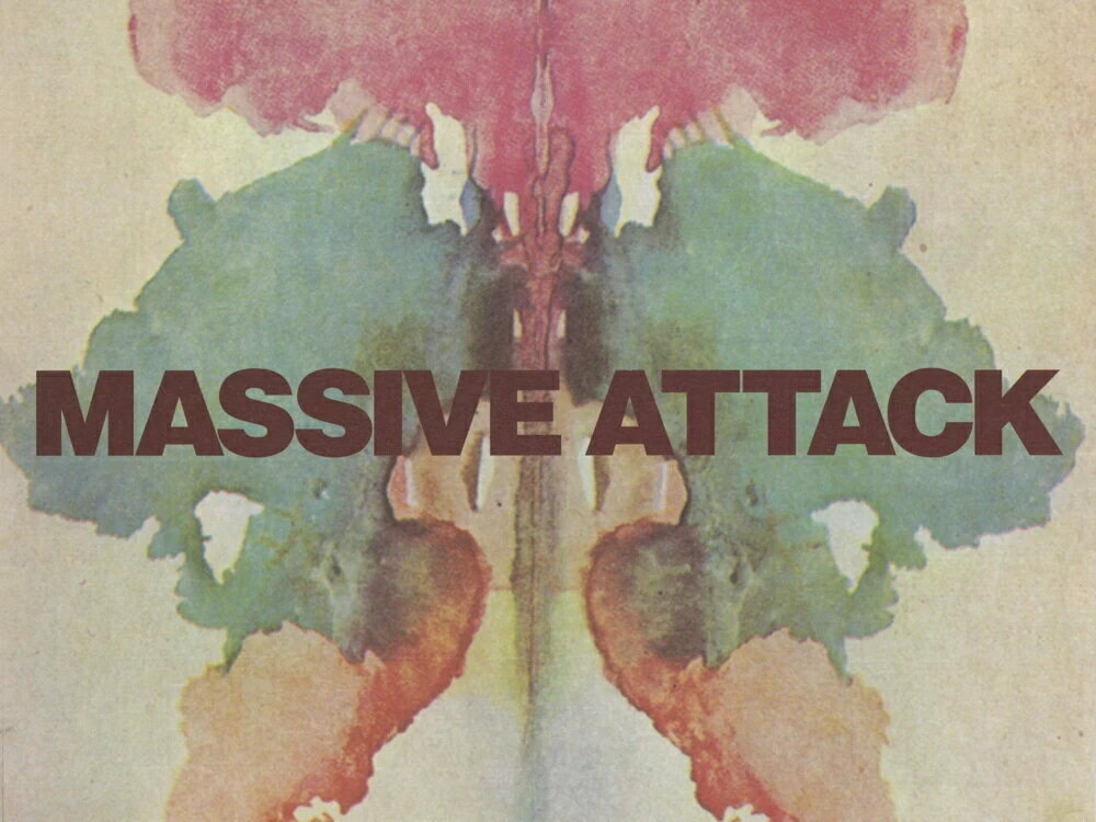 Плакат, постер Massive Attack на холсте, размер 60х84см