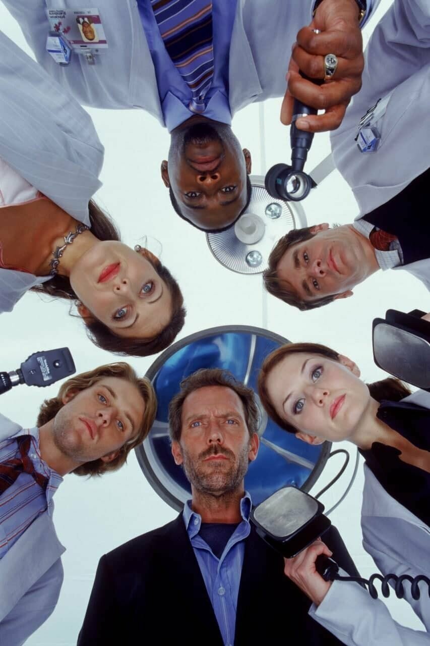 Плакат, постер Доктор Хаус (House, M.D, 2004-2012г) на бумаге, размер 42х60см