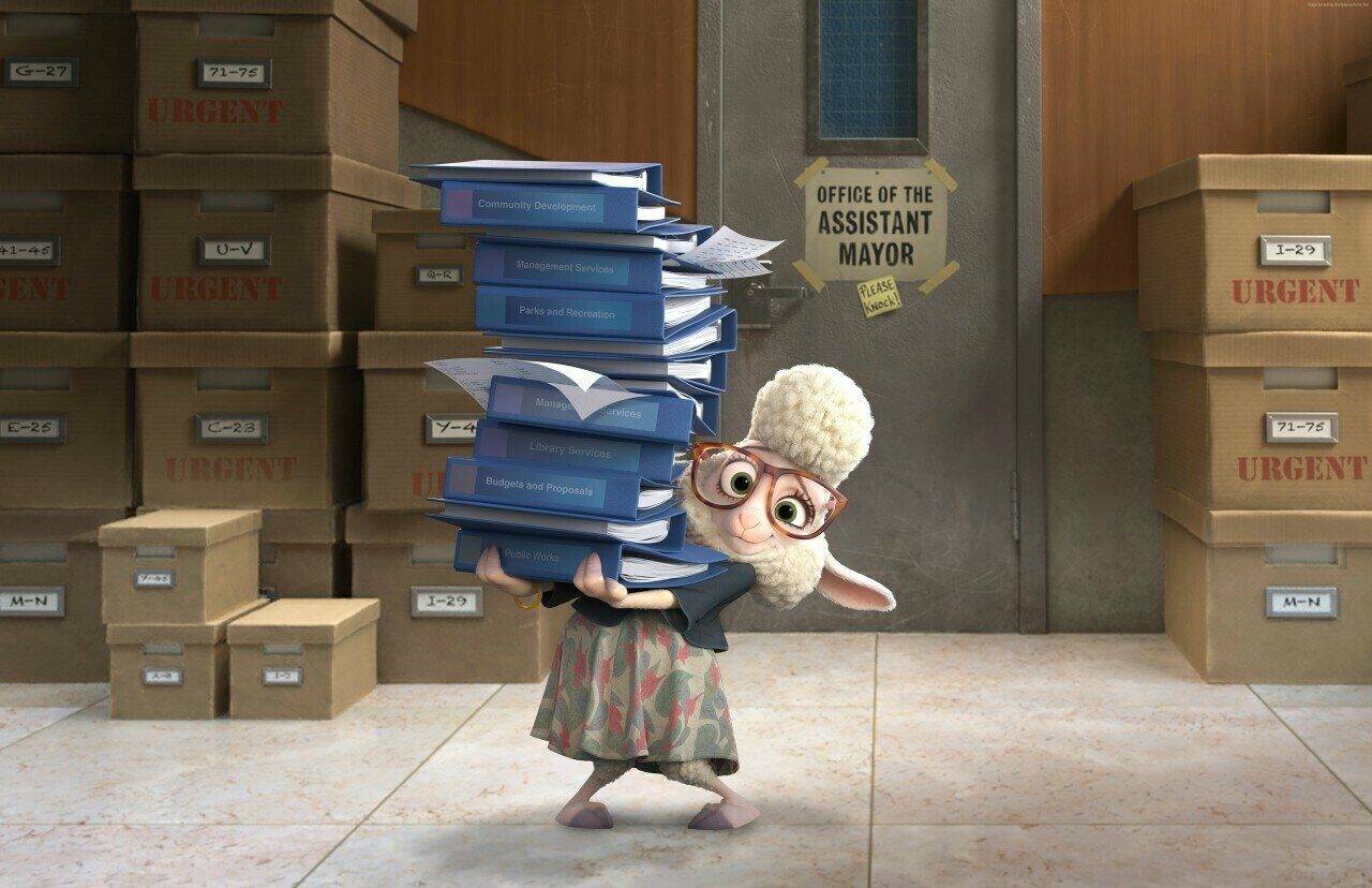 Плакат, постер Zootopia/Зверополис на холсте, размер 21х30см