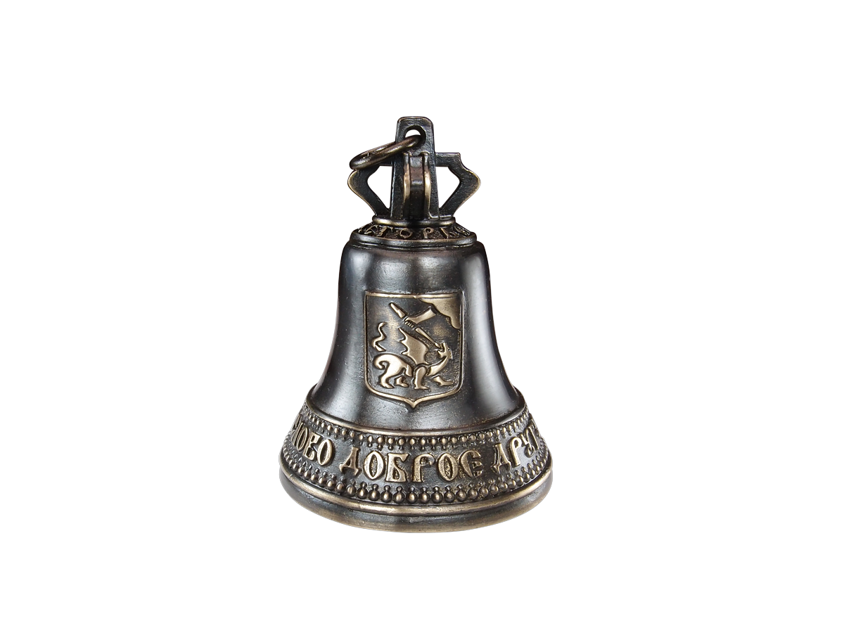 Колокольчик № 3. «Герб Егорьевска». Тонированный