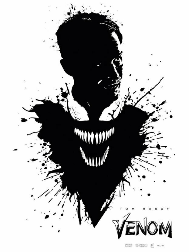 Плакат, постер Venom на бумаге, размер 21х30см