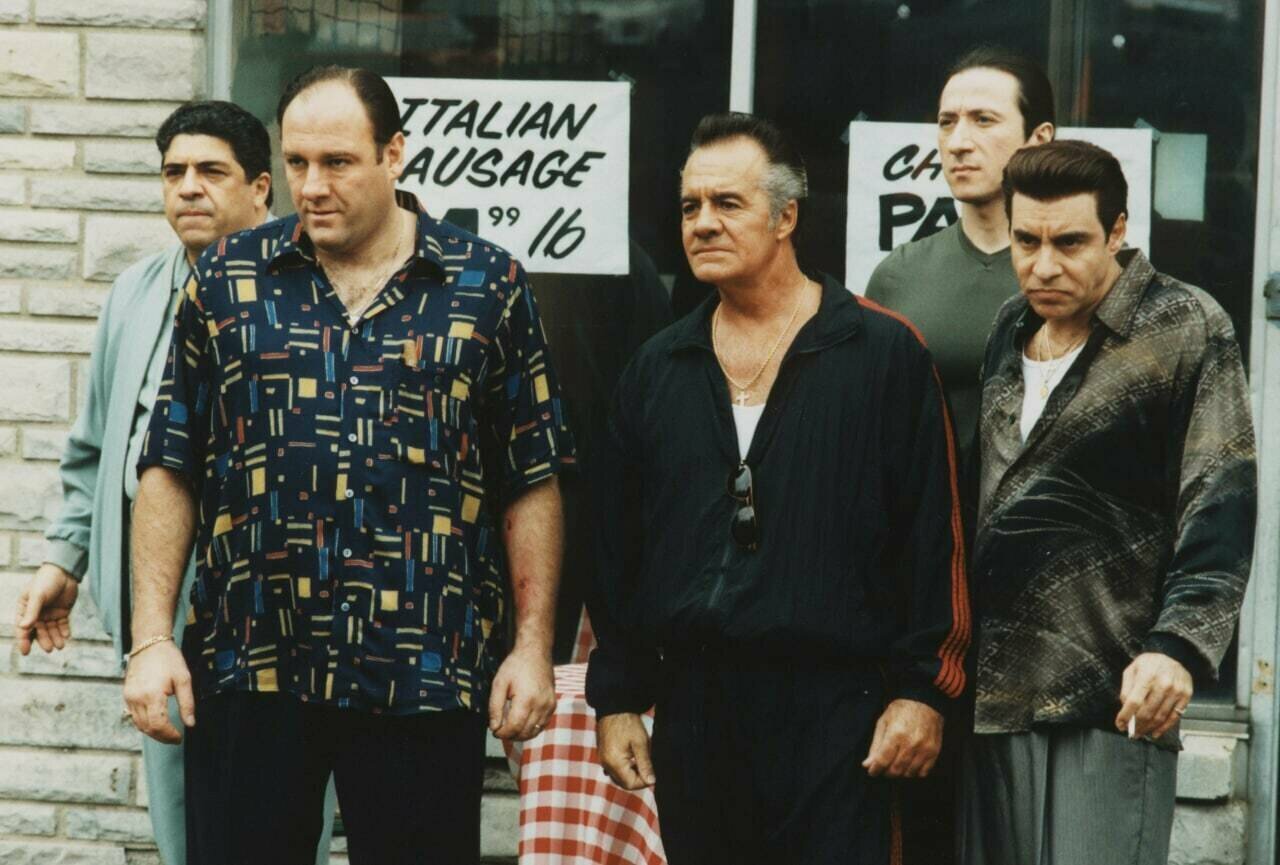 Плакат, постер Клан Сопрано (The Sopranos,1999-2007г) на холсте, размер 60х84см
