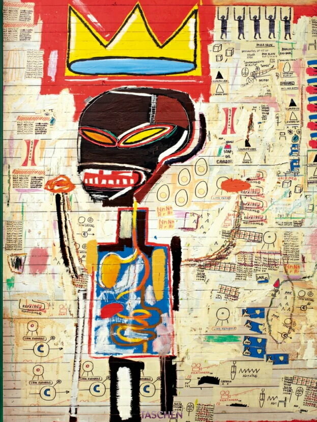 Плакат, постер Basquiat J.M. Баския на бумаге, размер 30х42см