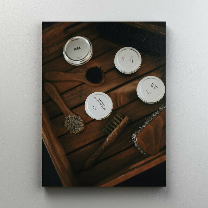 Интерьерная картина на холсте "Набор сапожника", размер 30x40 см