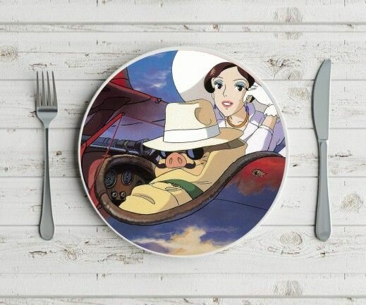 Тарелка Порко Россо, Porco Rosso №12