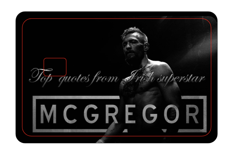 Наклейка на банковскую карту, стикер на карту, маленький чип, мемы, приколы, комиксы, стильная наклейка мемы, спорт, UFC, McGregor