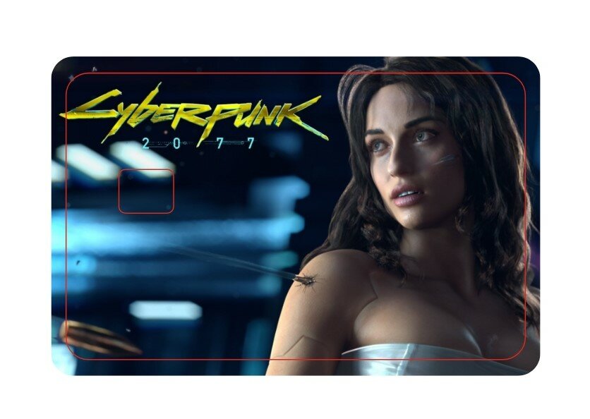 Наклейка на банковскую карту, стикер на карту, маленький чип, мемы, приколы, комиксы, стильная наклейка мемы