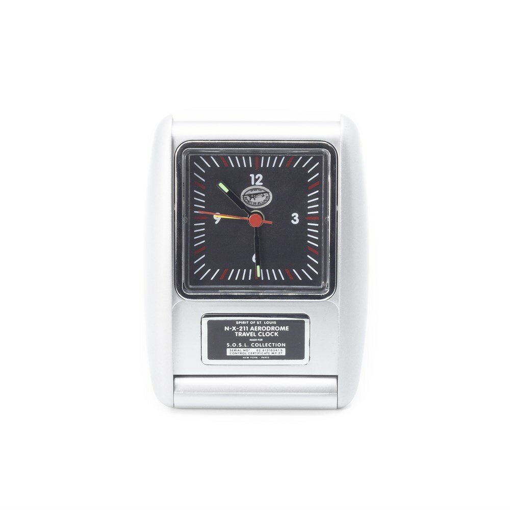 Часы-будильник дорожные Spirit of St. Louis Aerodrome