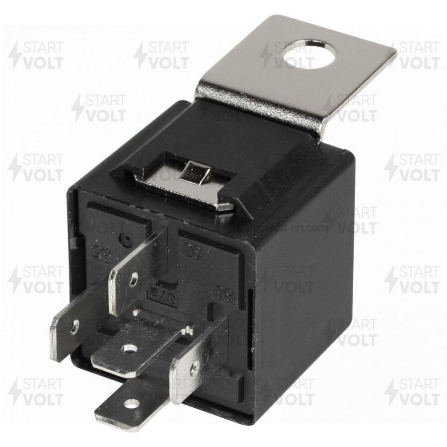 STARTVOLT SCR0102 Реле автомобильное 5 конт. 12V 20/30A (с кронштейном) (SCR 0102)