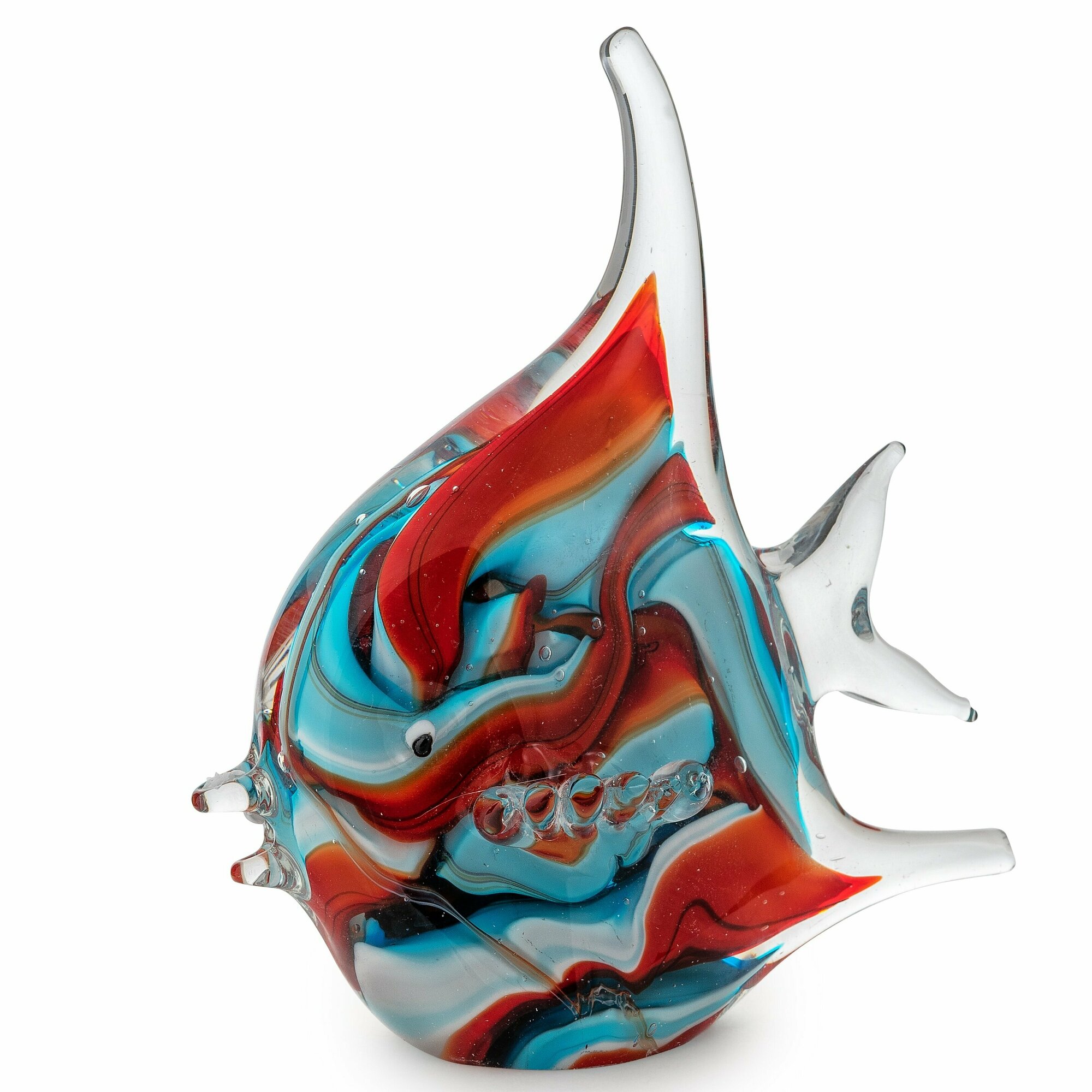 Статуэтка "Рыбка" из венецианского стекла / Италия Mirho/ 17536