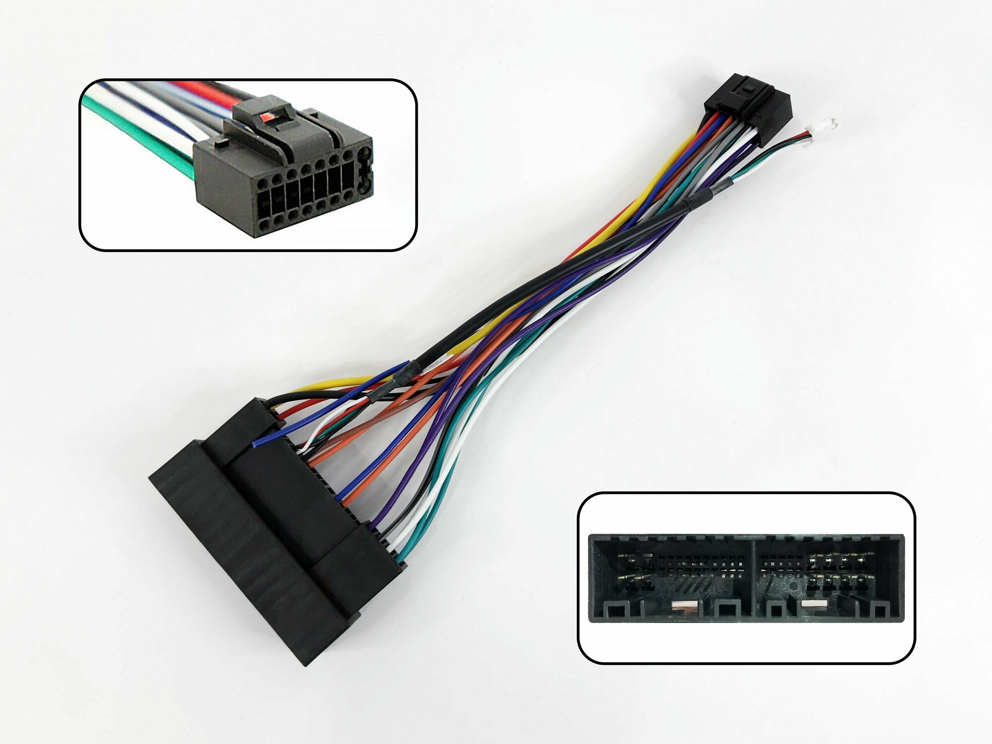 Провод питания для магнитол Android Андроид на Kia Hyundai/штекер питания для магнитол Android Kia Hyundai