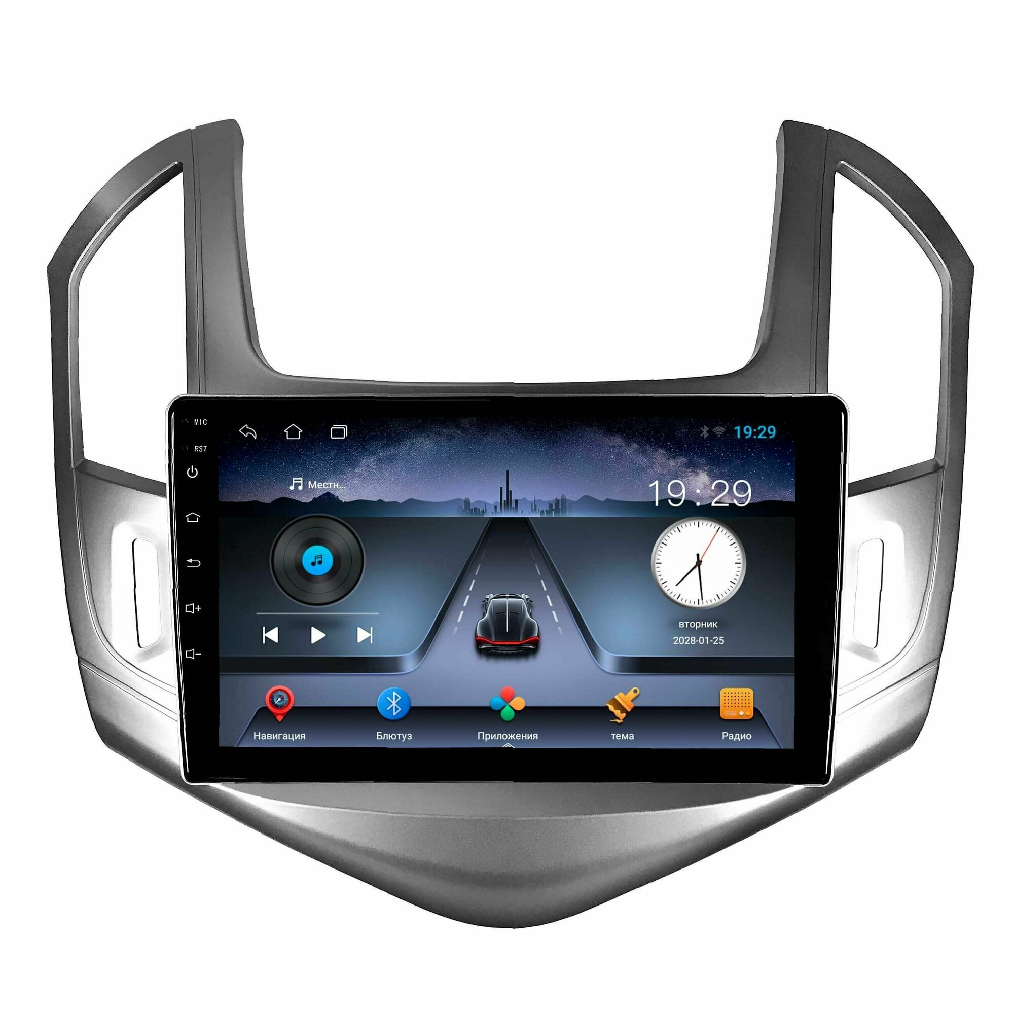 Магнитола Qled на Chevrolet Cruze I 2013-2015 рестайлинг Android 2/32GB