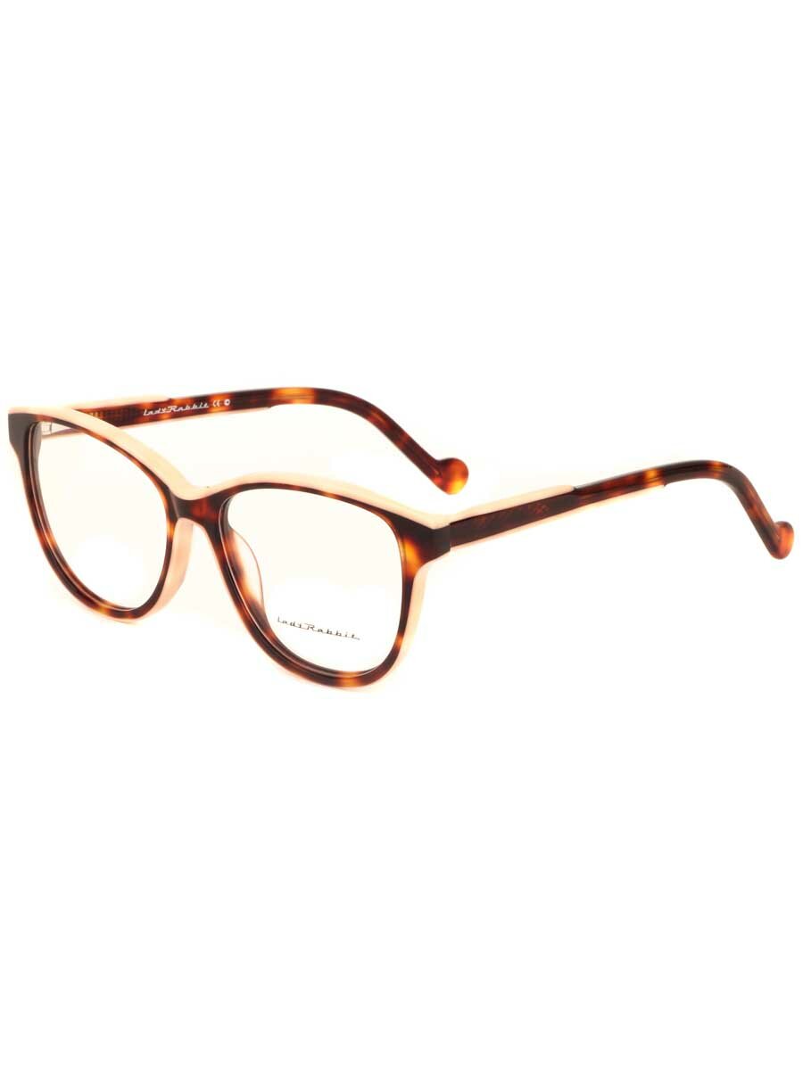 Оправа для очков LadyRabbit RD811 C4, пластиковая, кошачий глаз