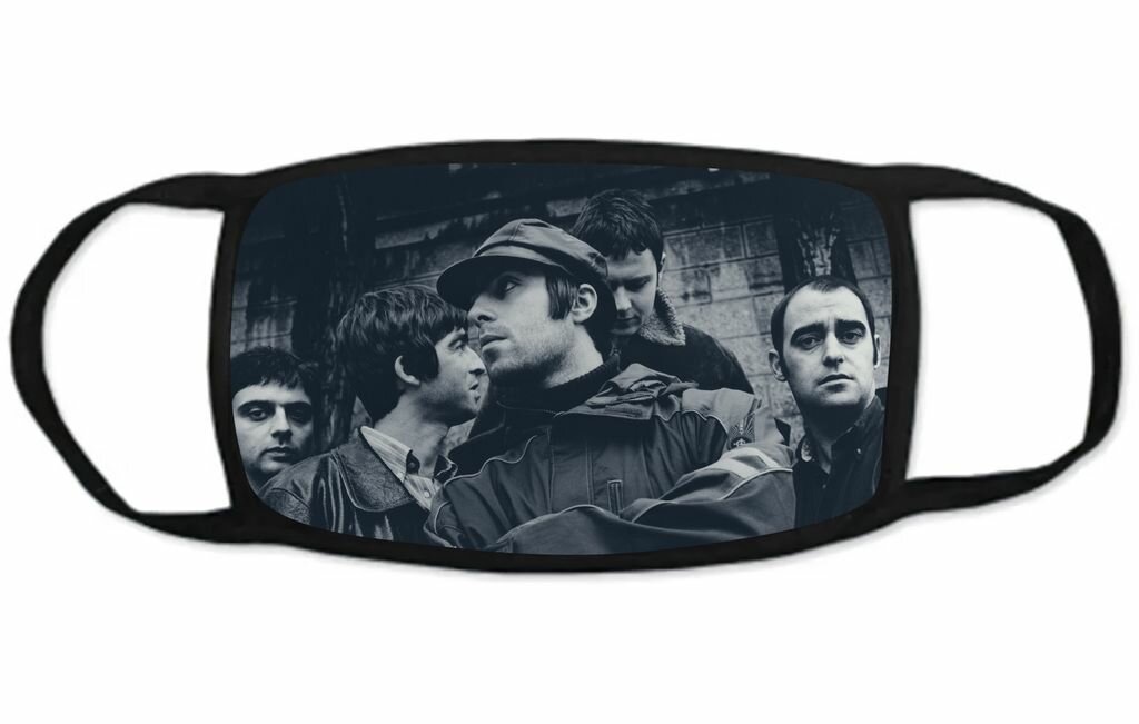 Маска защитная тканевая на лицо Oasis, Оазис №1, Взрослая - 20 на 12,5 см