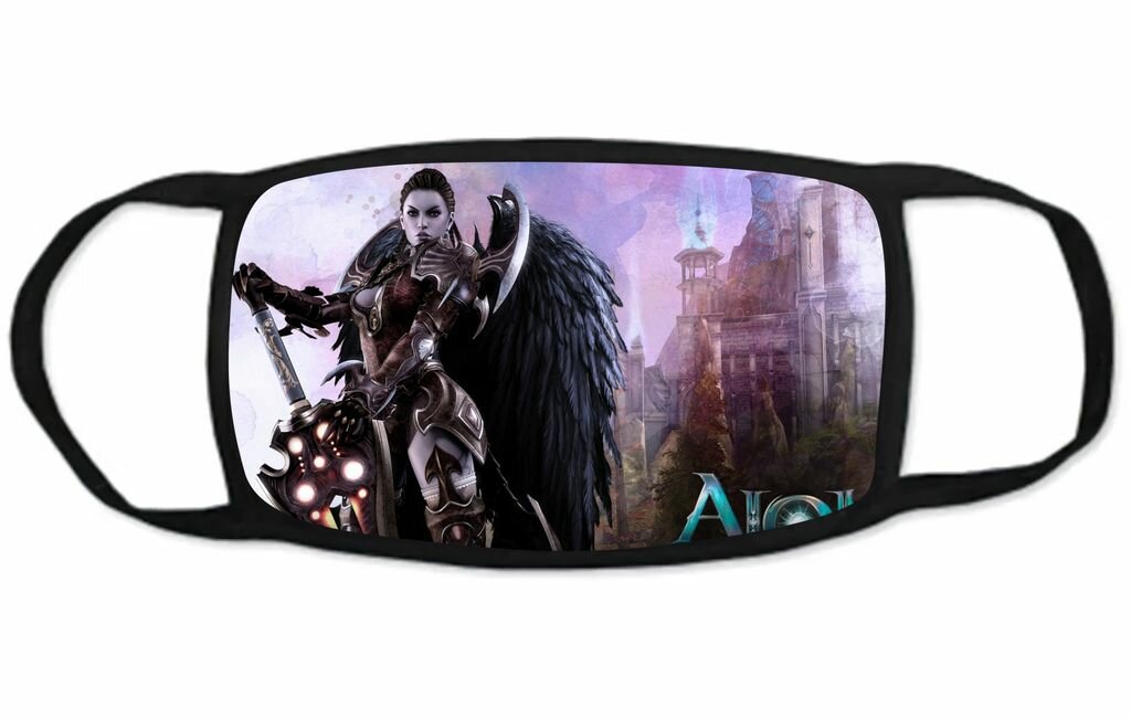Маска защитная тканевая на лицо Aion, Айон №2, Взрослая - 20 на 12,5 см
