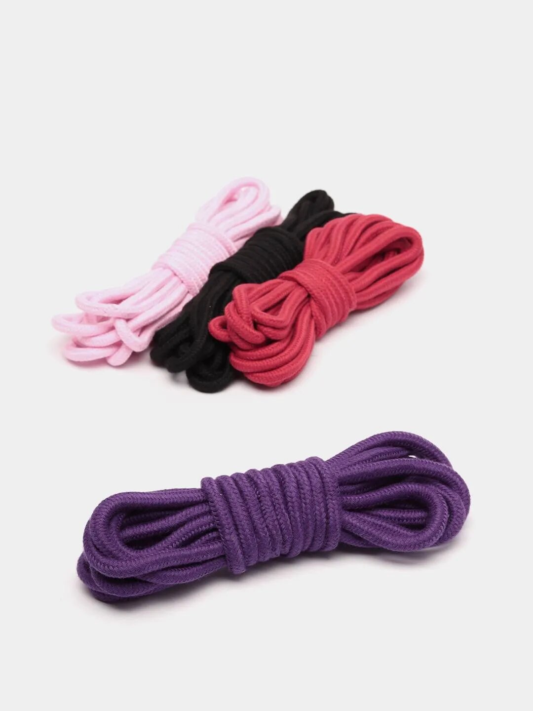 Веревка хлопковая для связывания и обездвиживания тела, рук, ног,5 м, джут БДСМ для шибари